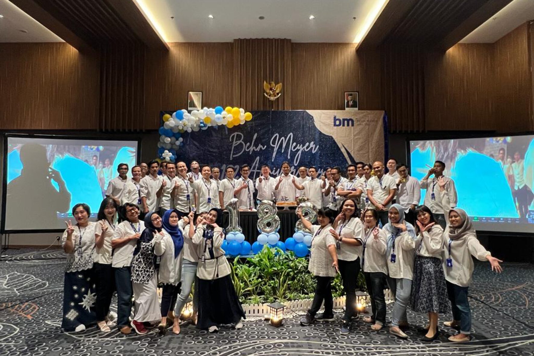 Behn Meyer Indonesia Celebrated Being the Super Team at its 182nd ...
