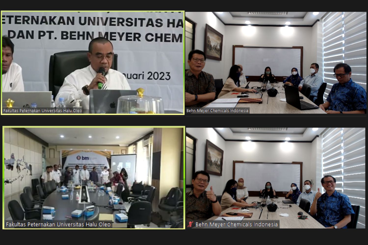 Behn Meyer Chemicals Indonesia Works with Halu Oleo University on ...