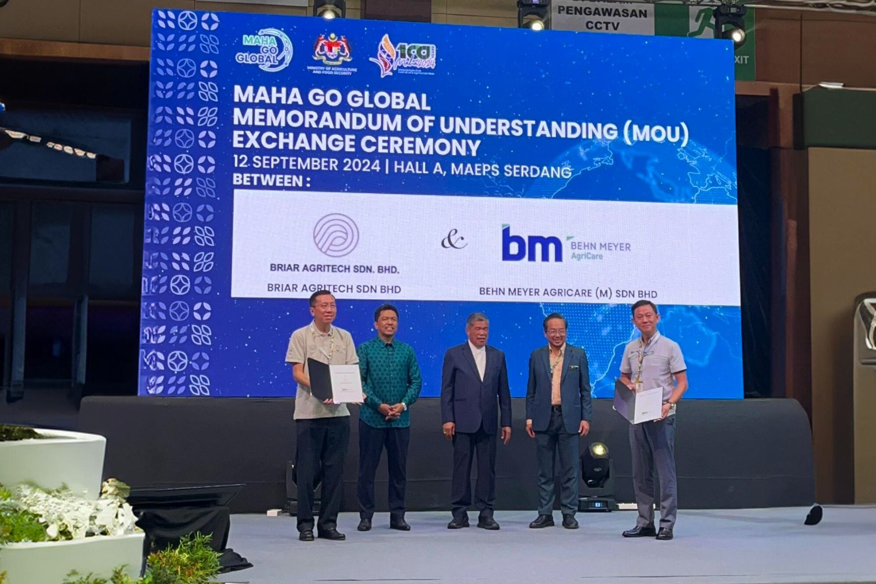 Behn Meyer AgriCare Malaysia Signed an MOU with Briar Agritech Sdn. Bhd ...
