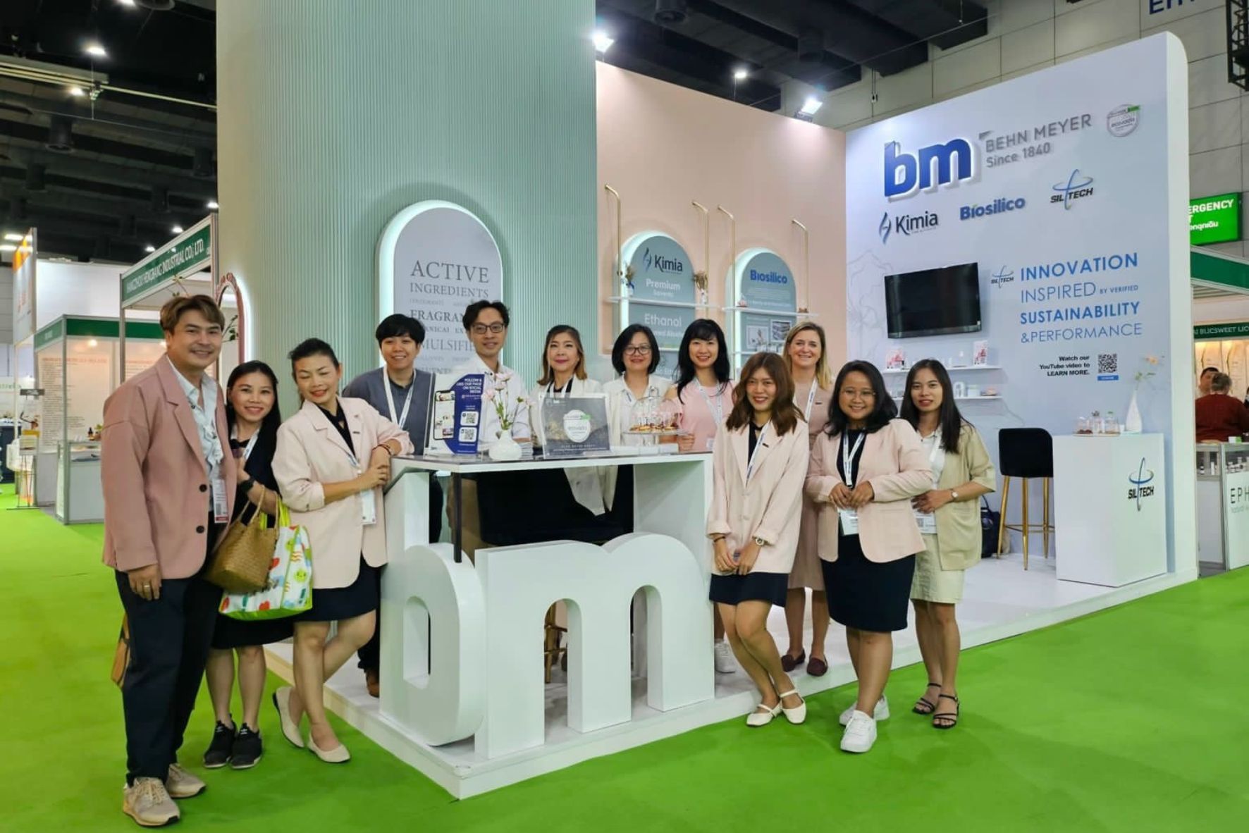 Behn Meyer Supplier Training and Participation at In-cosmetic Asia 2023 ...