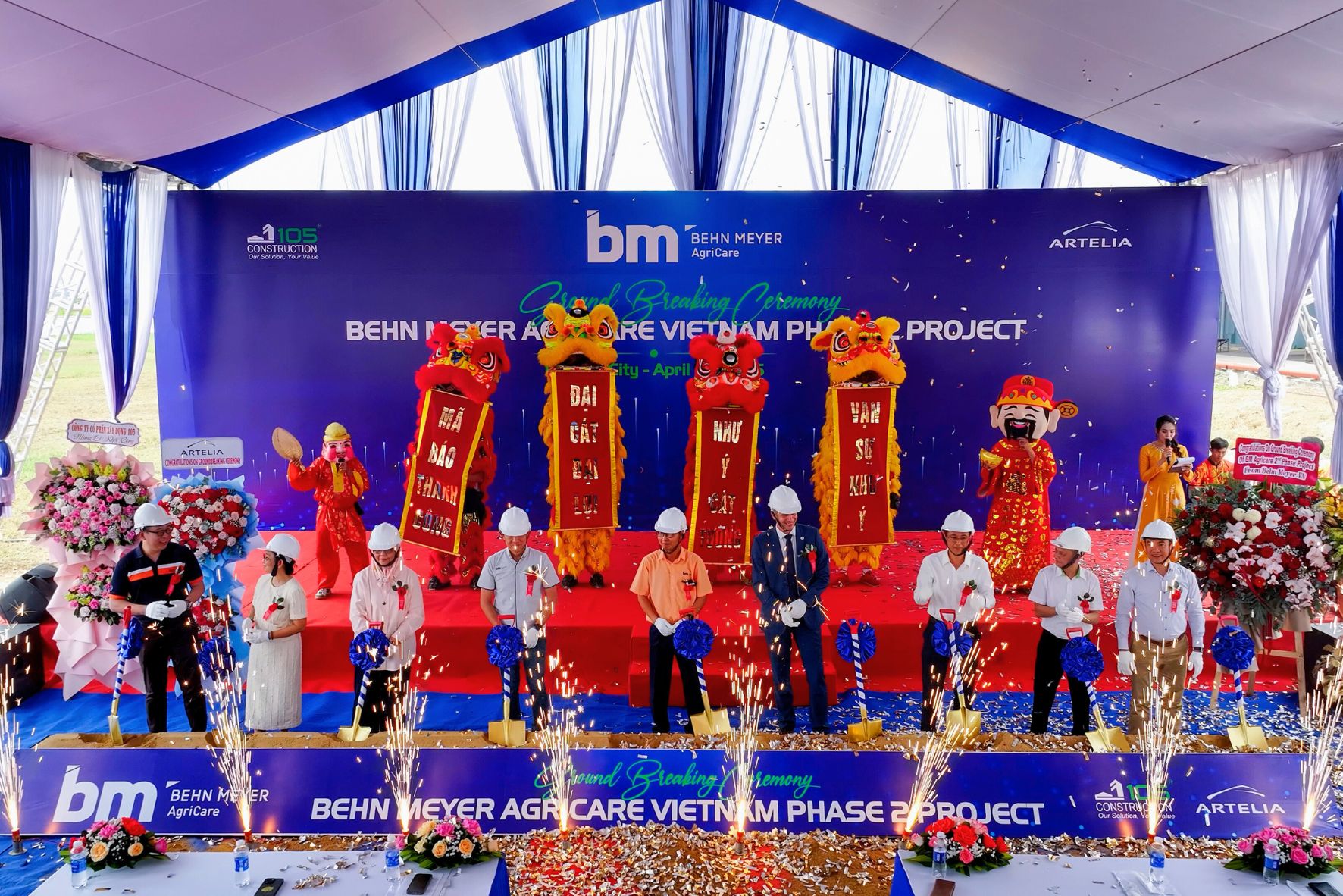 Groundbreaking Ceremony for Behn Meyer AgriCare Vietnam Phase 2 Project ...